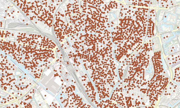Hectometerbordjes - Geodatashop